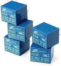 RELEVADOR 12V SRD-12VDC-SL-C 10A 5 PINES | Ferretería La Ferretica